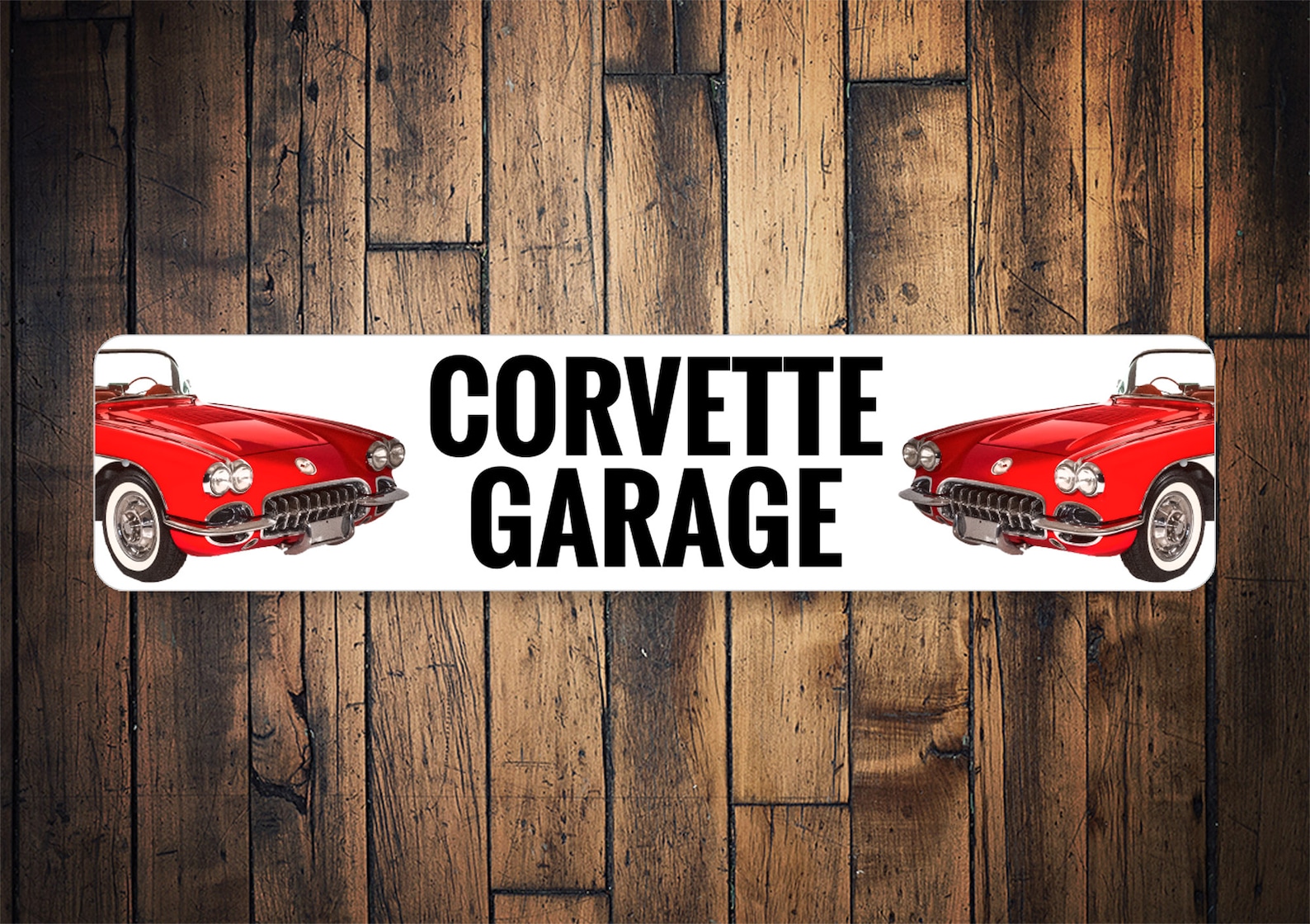 Corvette Garage Sign Sign for Corvette Corvette Garage - Etsy