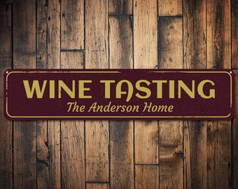 Wine Cellar Sign Personalized Home Wine Decor Custom Family | Etsy