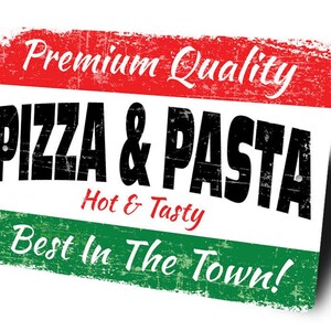 Premium Italian Sign, Italian Food Sign, Good Italian Pizza, Pizza ...