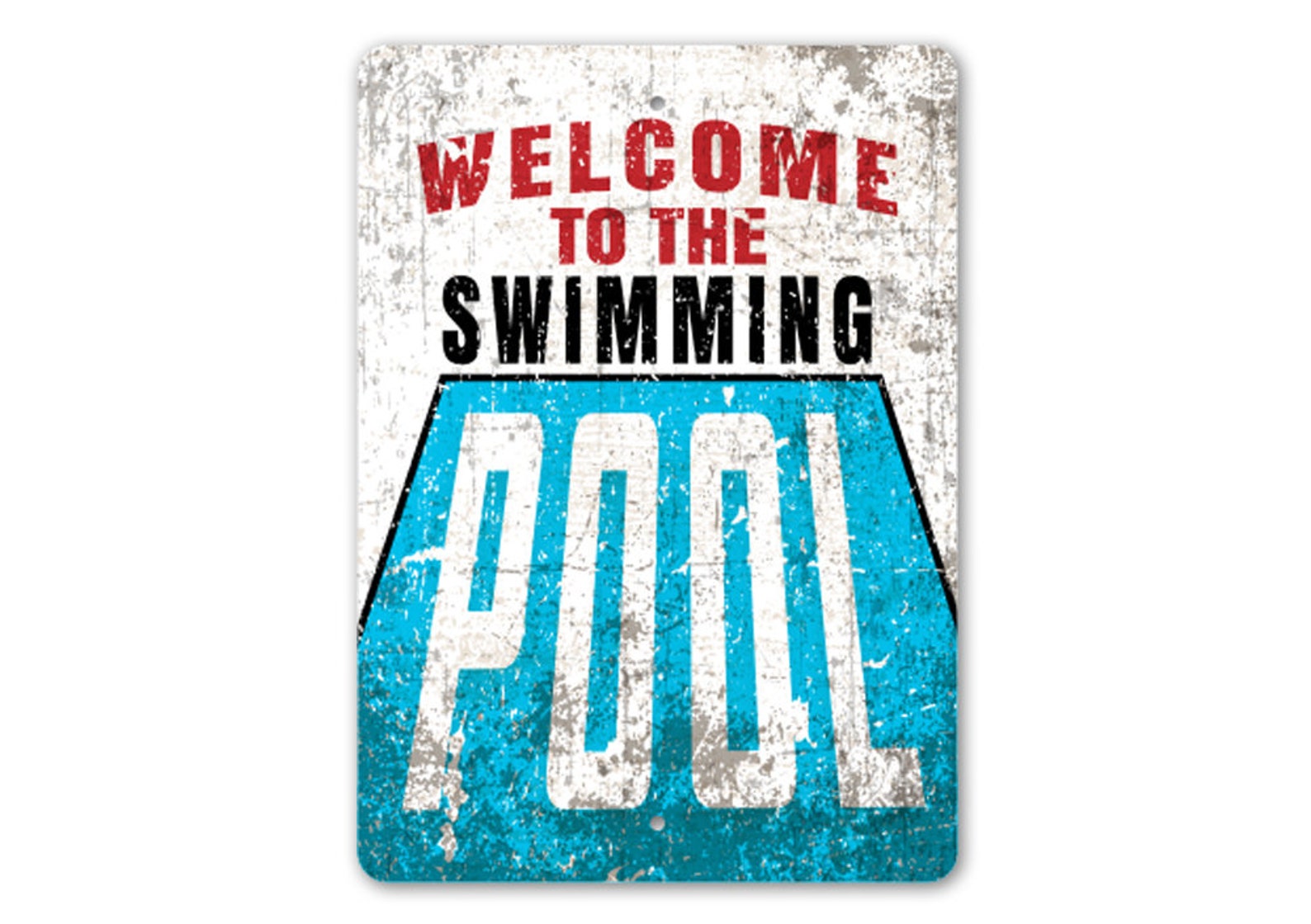 Swimming Pool Sign Vintage Pool Sign Pool Decor Sign Pool | Etsy