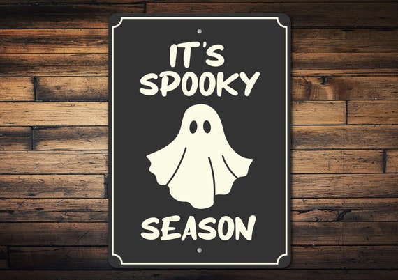 It's Spooky Season Sign Spooky Season Custom Halloween - Etsy