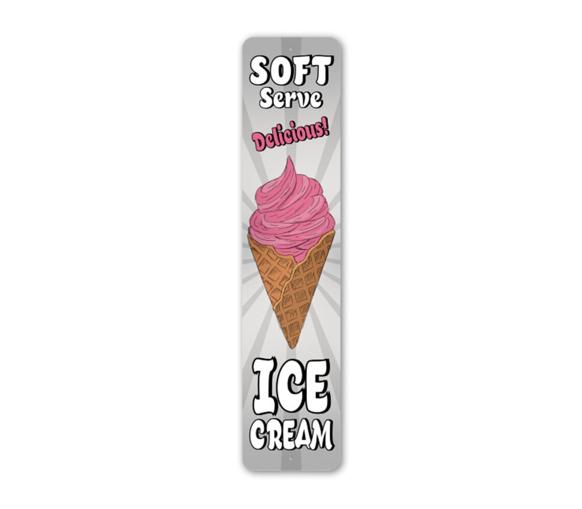 Soft Serve Ice Cream Sign Soft Serve Sign Ice Cream Soft - Etsy Canada