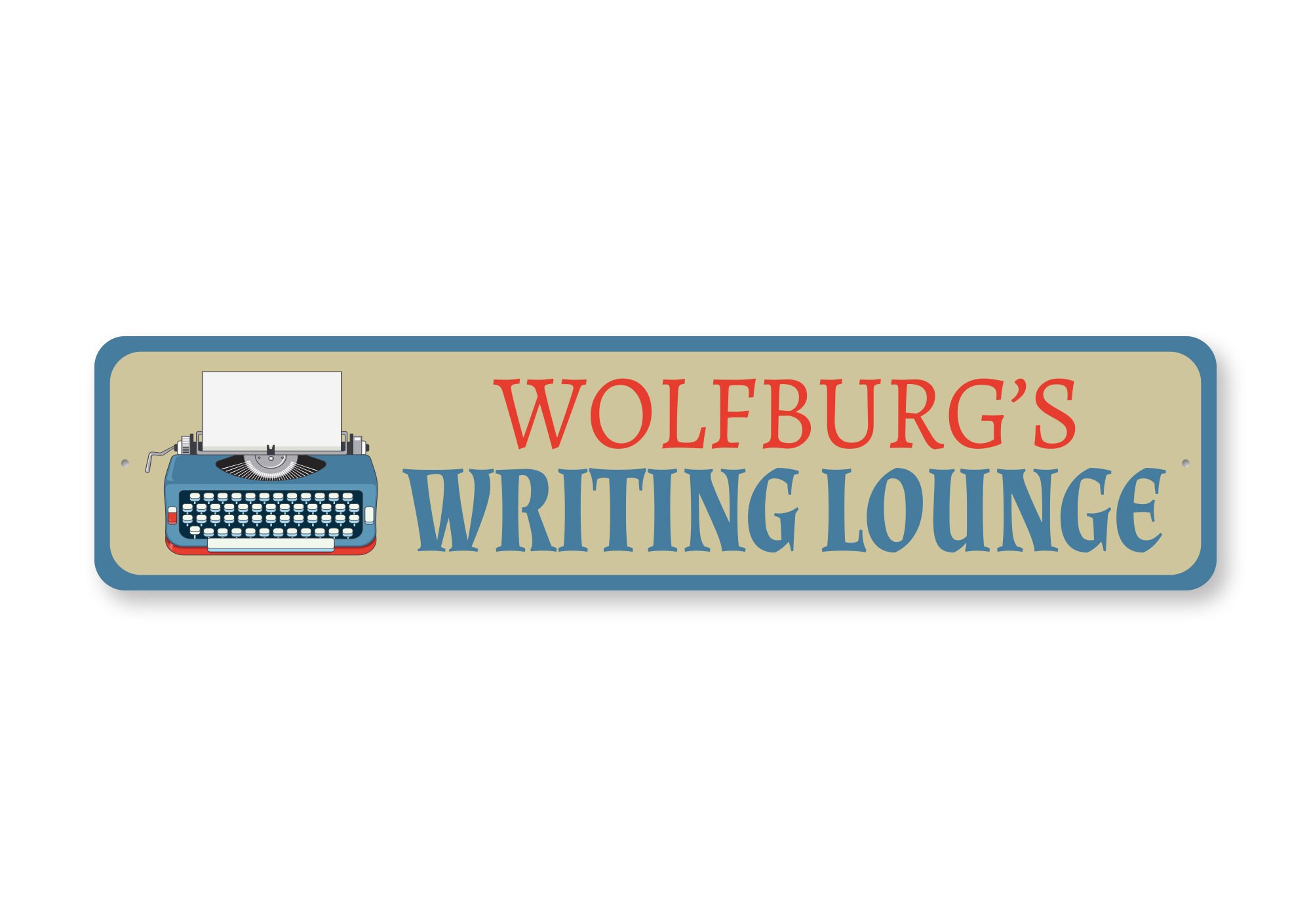 Writing Lounge Sign Sign for Writers Writing Lounge Decor - Etsy