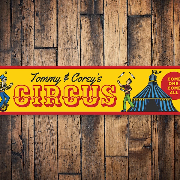 Circus Sign - Etsy