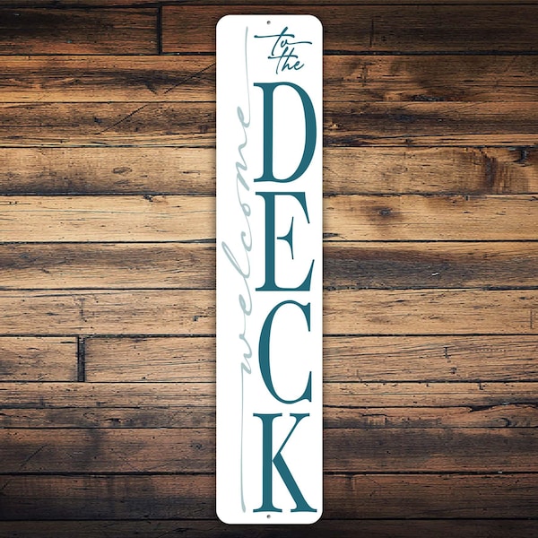 Deck Sign - Etsy