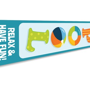 Welcome to Pool Sign, Fun Pool Sign, Wall Decor Pool, Wall Decor, Funny ...