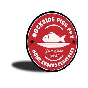 Fish Fry Sign Custom Fish Fry Decor Personalized Fish Fry | Etsy