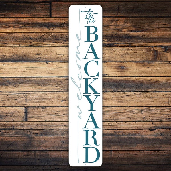 Backyard Signs - Etsy