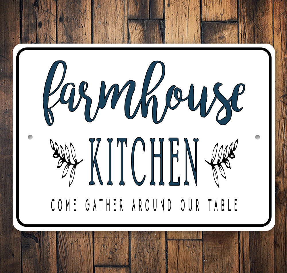 Farm House Kitchen Farm Kitchen Farm Life Sign Farmers - Etsy