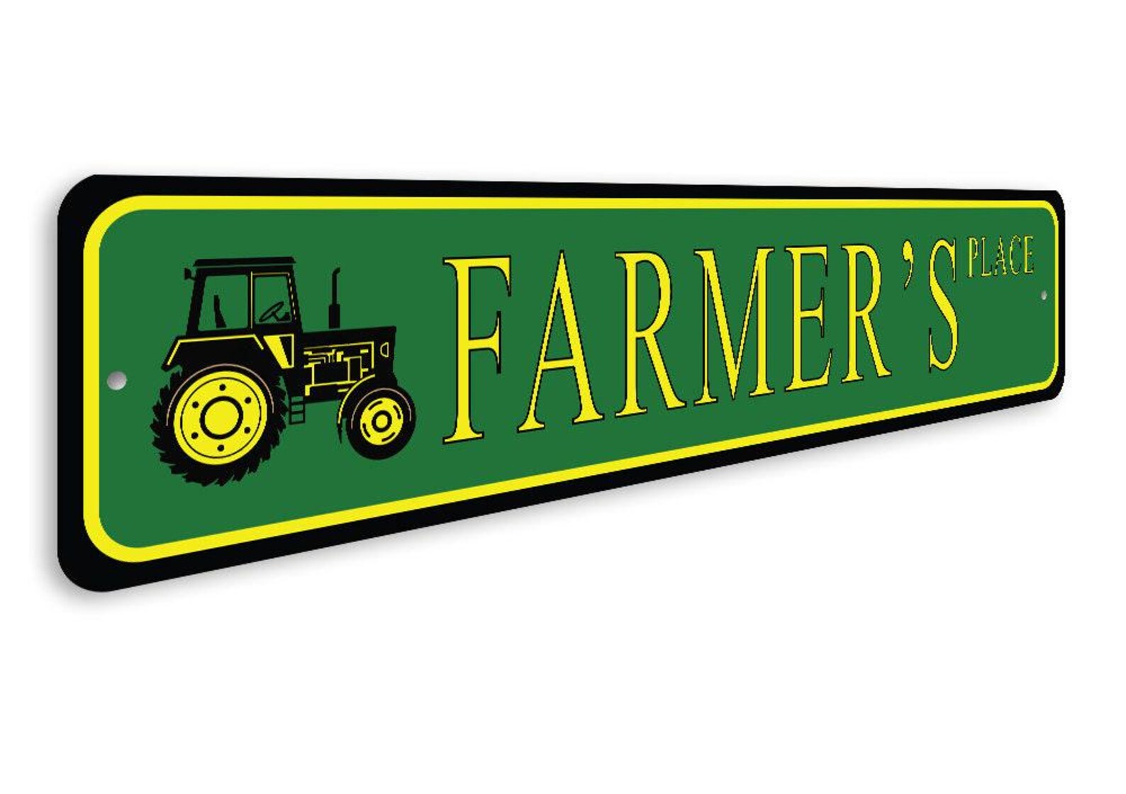 Farmers Place, Farmers Sign, Tractor Farm Sign, Tractor Sign, Farmers ...