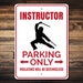 Instructor Parking Sign, Instructor Gift, Instructor Decor, Karate ...