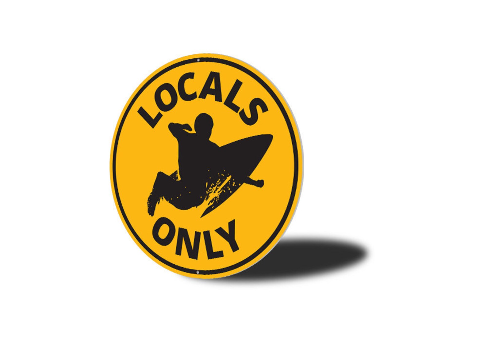 Locals Only Sign Local Surfers Sign Local Surfing Surf - Etsy
