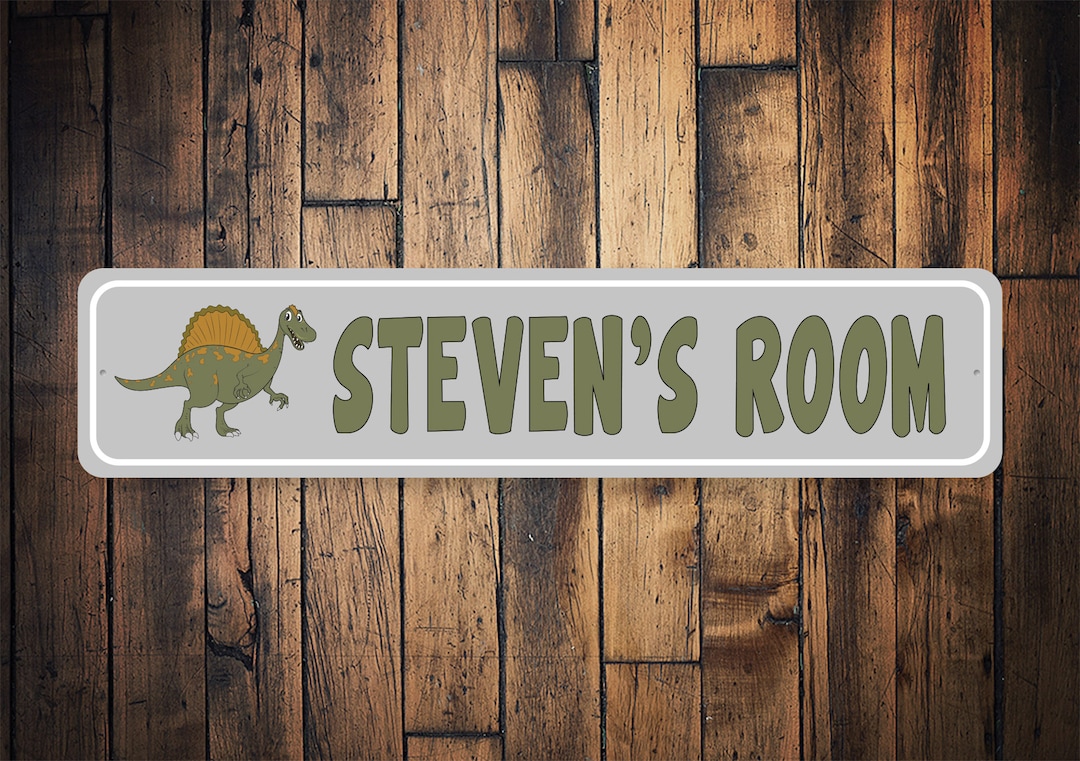 Spinosaurus Kid Room, Kid Spinosaurus Decor, Spinosaurus Sign, Decor ...