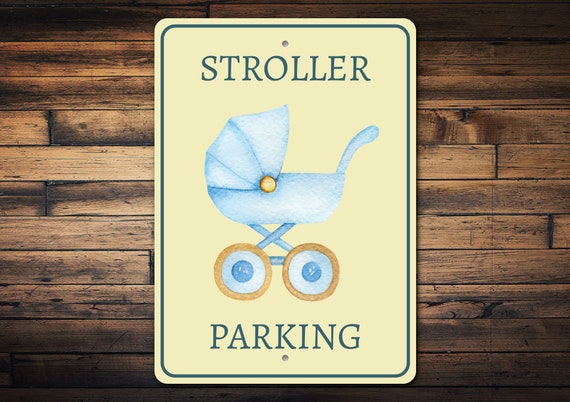 Stroller Parking Baby Stroller Sign Stroller for Baby Baby - Etsy
