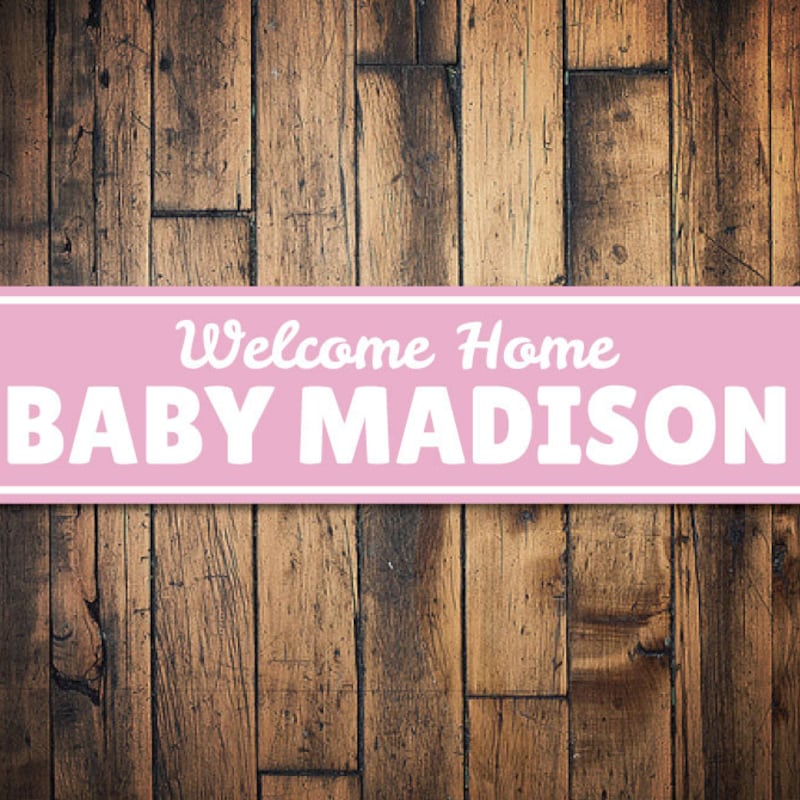 Welcome Home Baby Signs - Etsy