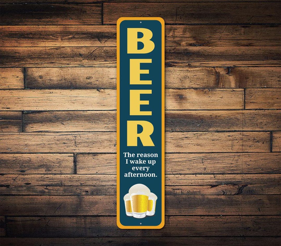 Beer Humor Sign, Funny Bar Sign, Bar Sign, Funny Sign, Beer Lover Decor ...
