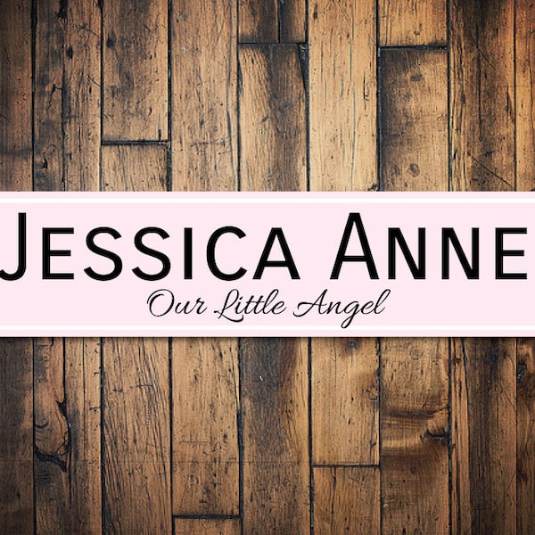 Welcome to Our Little Angel Sign - Etsy