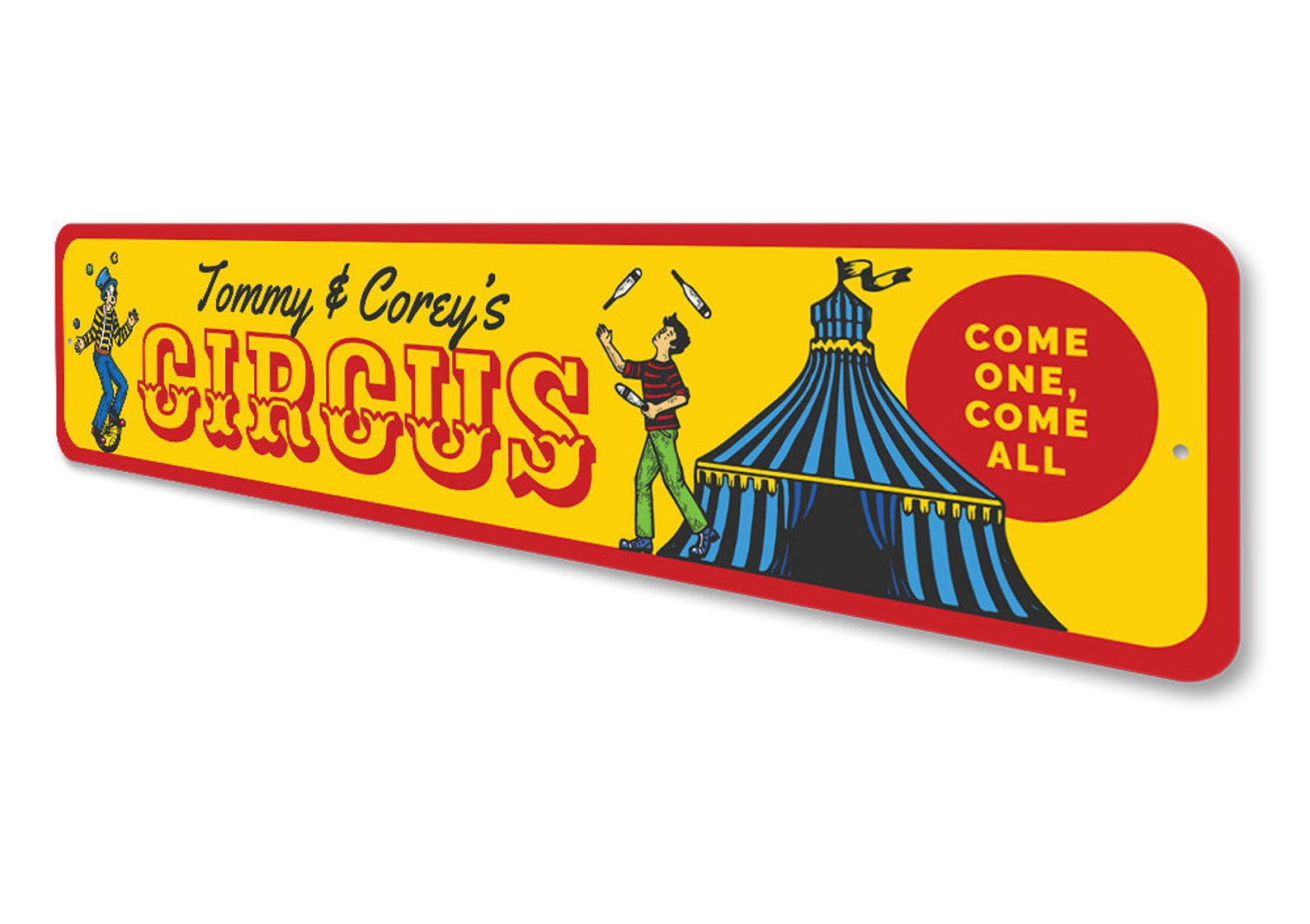 Custom Circus Sign, Custom Name Sign, Child Room Decor, Playroom Decor ...