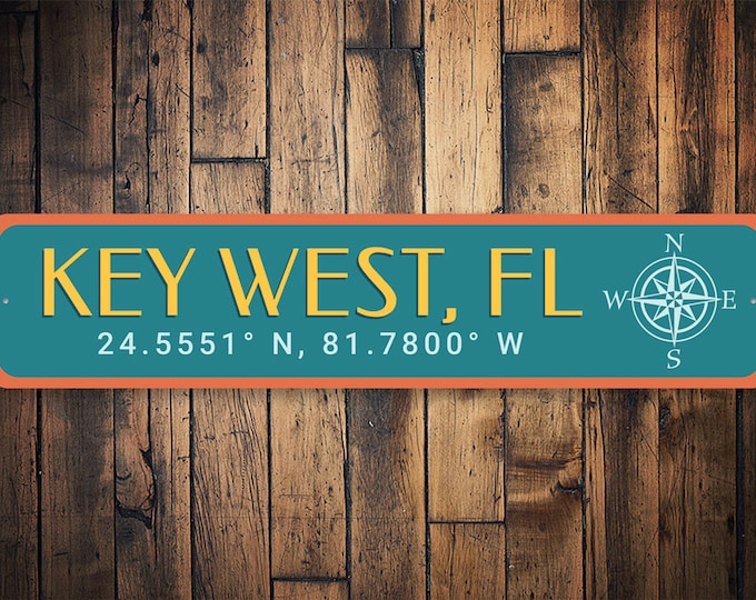 Key West Sign Post - Etsy