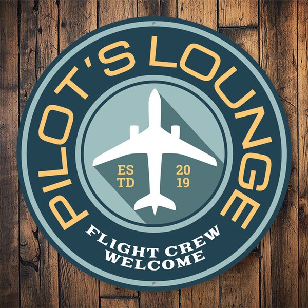 Pilot Lounge - Etsy