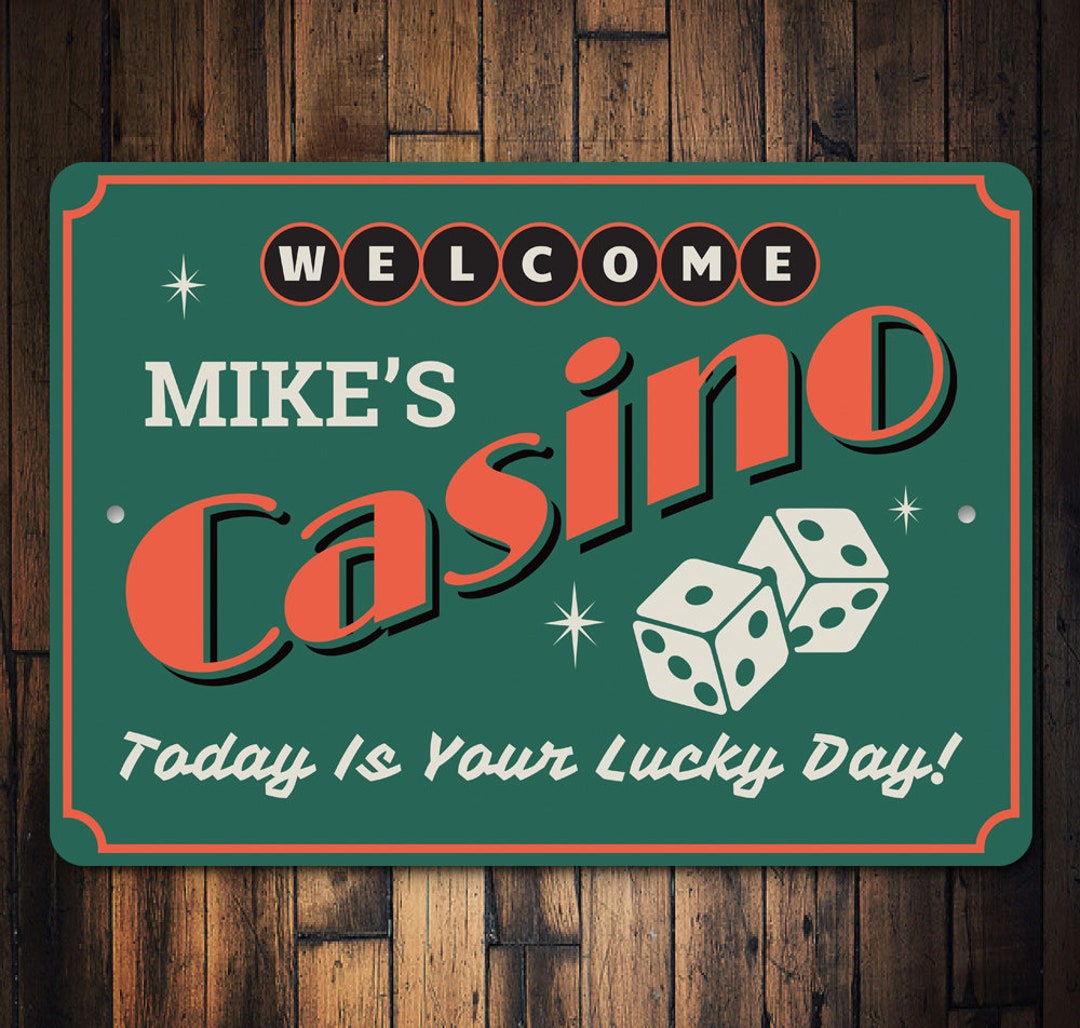 Casino Owner Sign, Dicing Here Gambling, Poker Lounge Decor, Poker Gift ...