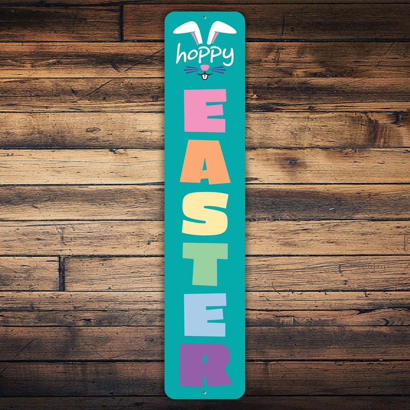 Hoppy Easter Sign - Etsy