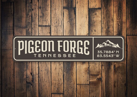 Pigeon Forge Sign Pigeon Forge Decor Smoky Mountain Decor - Etsy