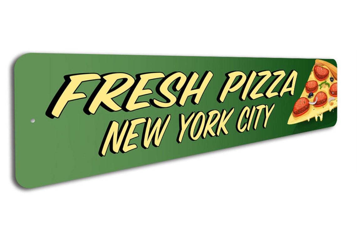Fresh Pizza Sign Pizza Location Pizza Shop Sign Pizza | Etsy