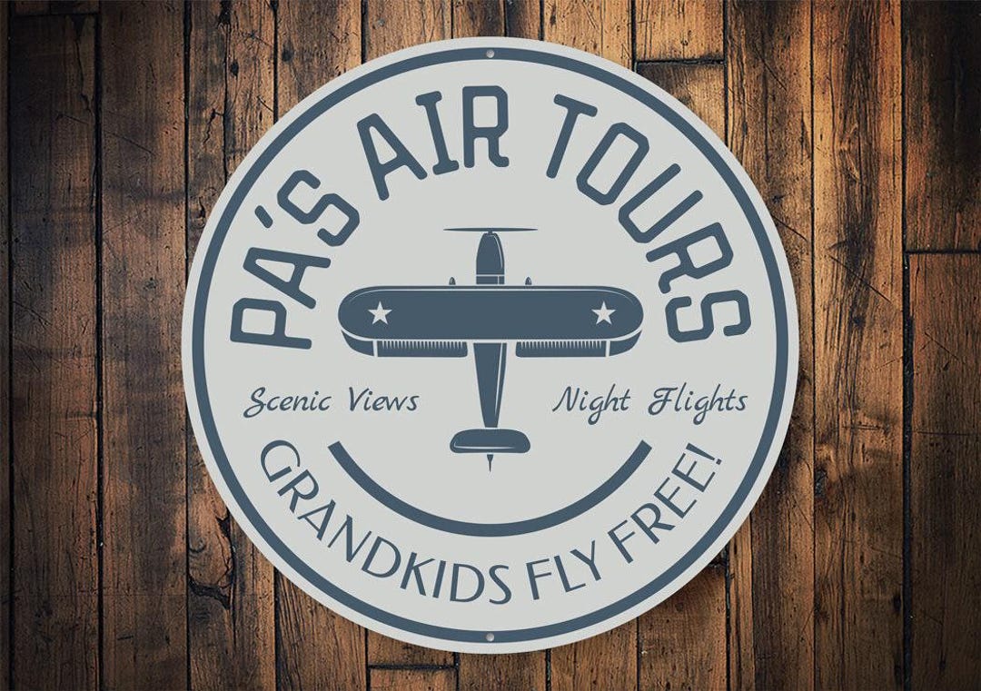 Papas Air Tours, Fly for Free Tour, Airplane Tours, Decor for Airport ...