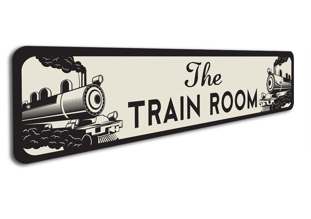 The Train Room Sign Train Room Train Wall Decor Train - Etsy