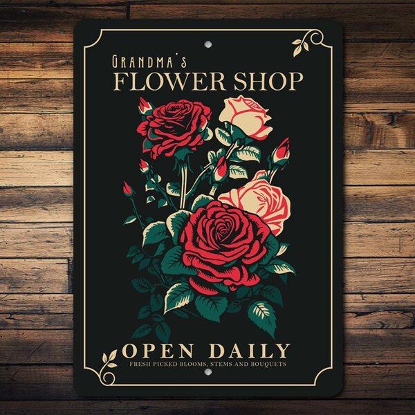 Flower Shop Signs - Etsy