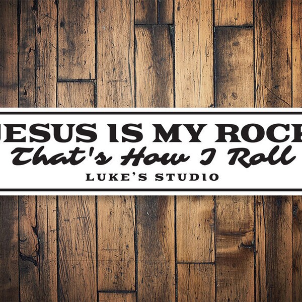 Jesus is My Rock - Etsy