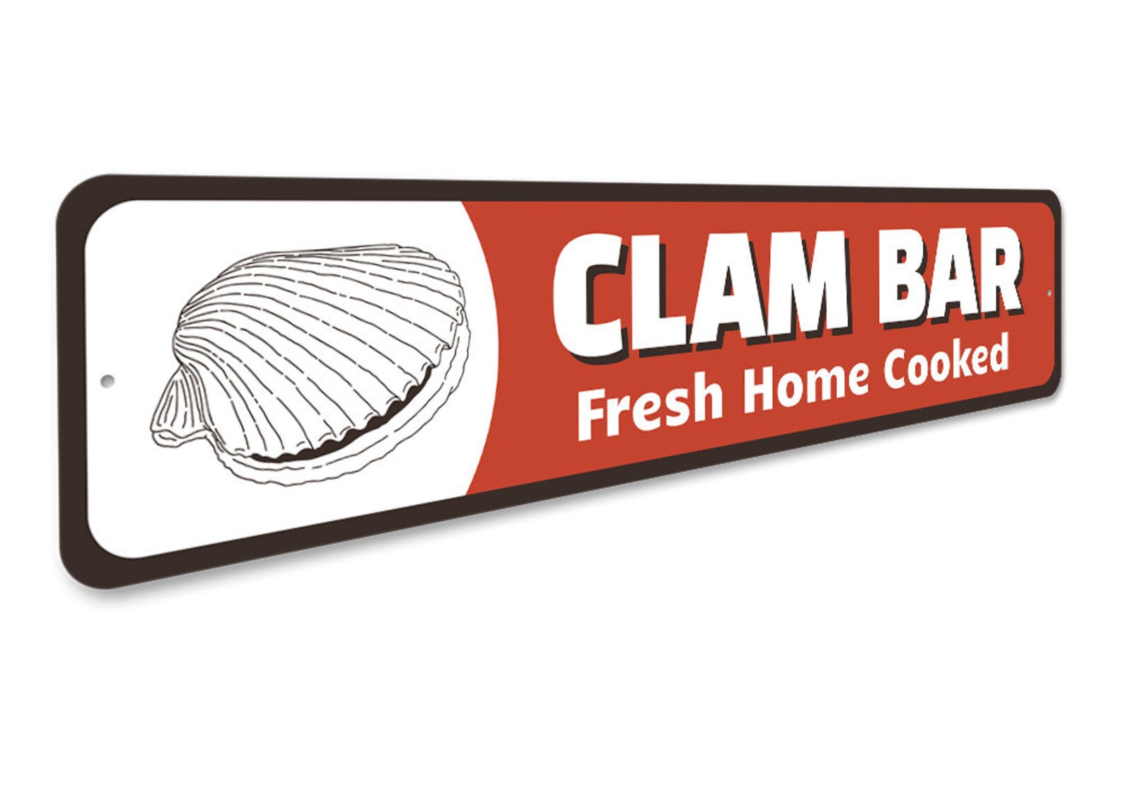 Clam Bar Signs Fresh Clam Sign Clam Bar Decor Ocean Gift - Etsy
