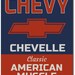 Chevelle Sign, Chevy Chevelle Gift, Custom Sign for Dad Gift, American ...