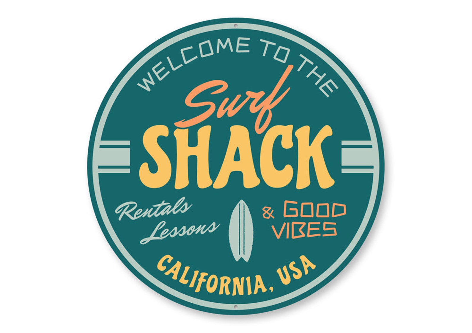 Surfing Shack Surf Shack Home Home Surf Decor California - Etsy