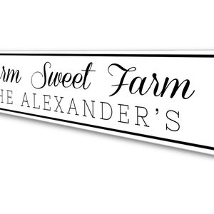 Farm Sweet Farm Sign Cute Farm Sign Decor for Farms Farmers - Etsy