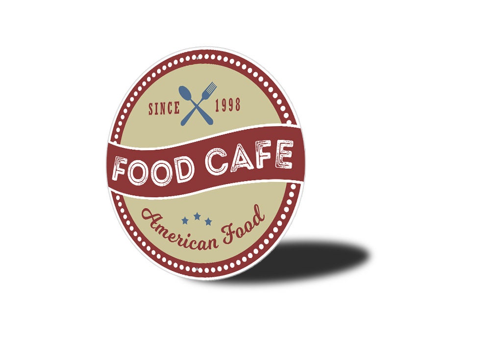 Old Fashion Food Cafe Sign Cafe Sign Decor for Kitchen - Etsy