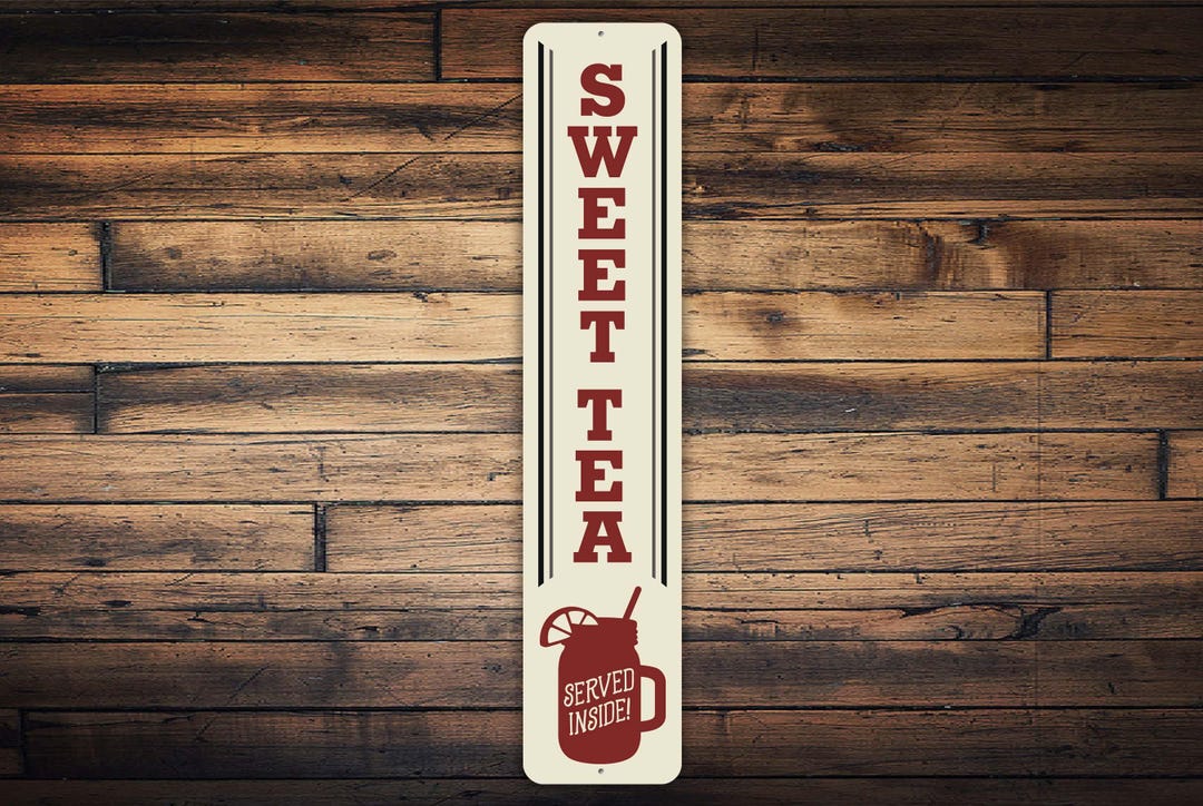 Sweet Tea Sign, Farmhouse Sign, Kitchen Decor, Tea Bar Sign, Farmhouse ...