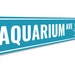 Aquarium Avenue Sign, Custom Aquarium Sign, Aquarium Decor ...