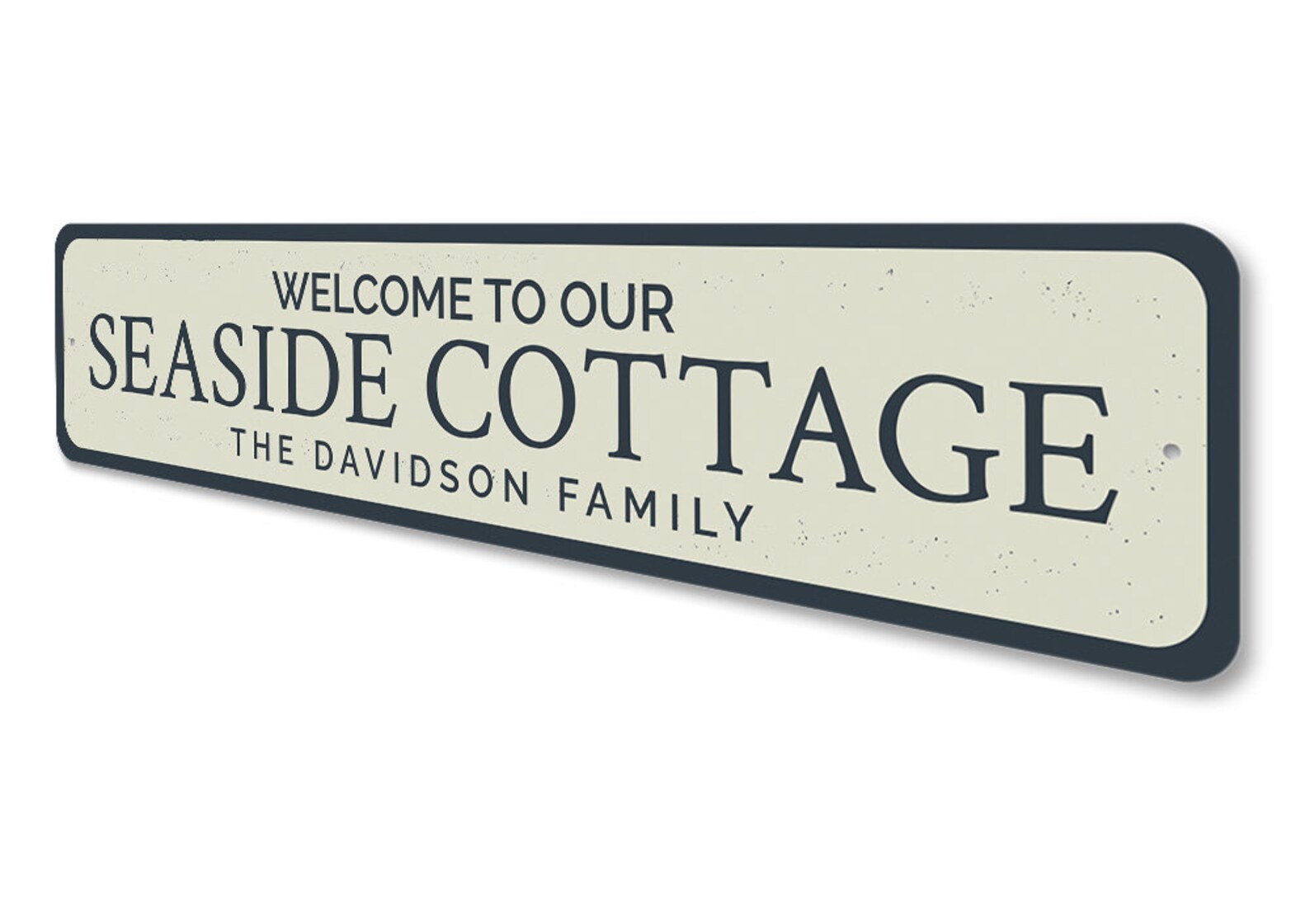 Cottage Sign Personalized Welcome Sign Custom Family Name | Etsy