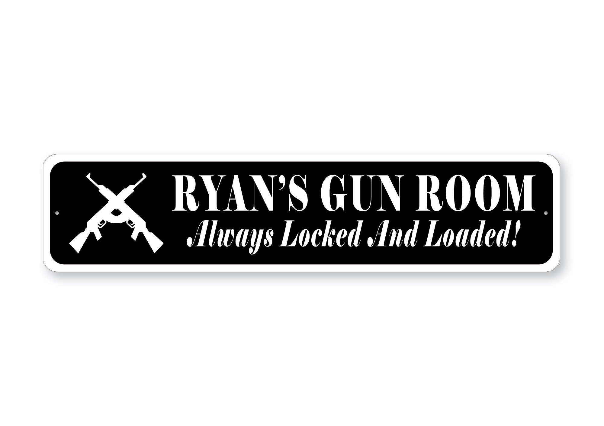 Custom Gun Room Sign Sign for Guns Gun Decor Decor for - Etsy