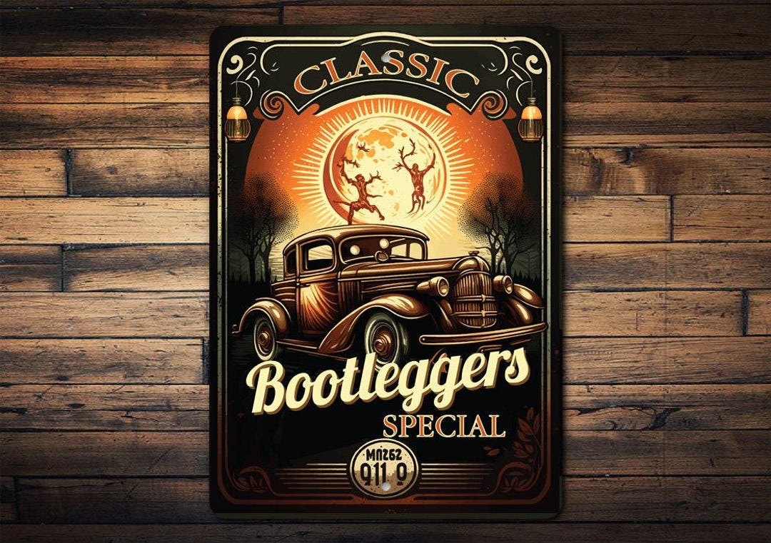 Classic Bootleggers Special Sign, Speakeasy Decor, Classic Cocktail ...