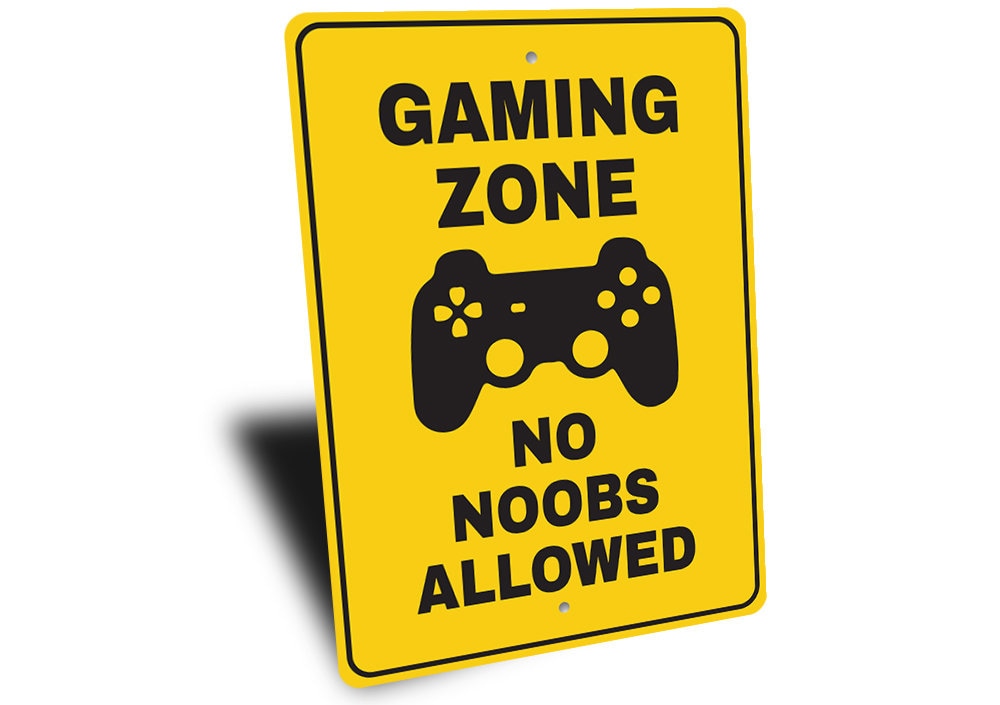 No Video Games Sign TV Video Game Remote Console With Inbuilt Retro