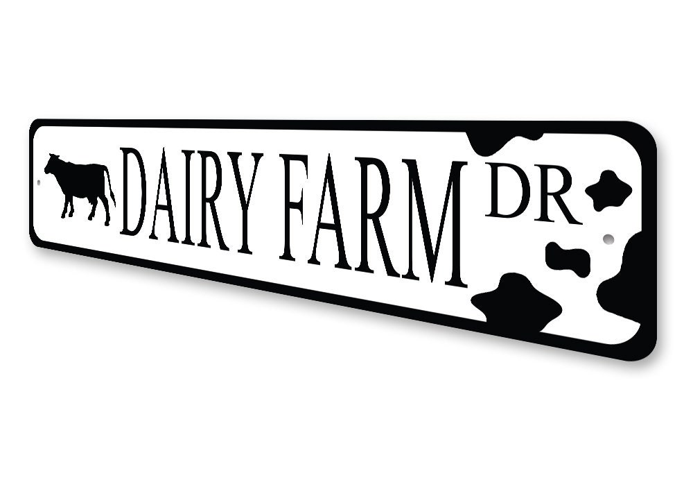 Dairy Farm Sign Decor for Farm Farm Sign Cow Lovers Dairy | Etsy