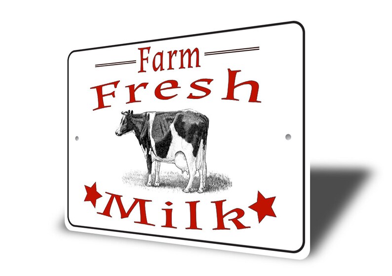 Farm Fresh Milk Sign For Milk Farm Milk Decor Farming Sign | Etsy