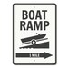 Boat Ramp Sign Boat Ramp Arrow Sign Boat Ramp Decor Boat - Etsy