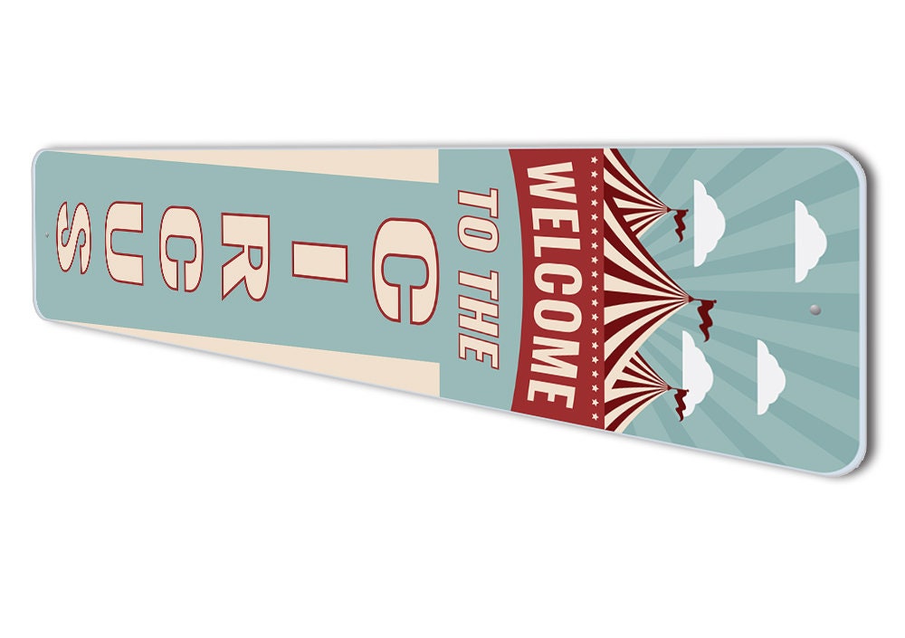 Funny Home Circus Sign Crazy Home Gift Funny Home Gift - Etsy