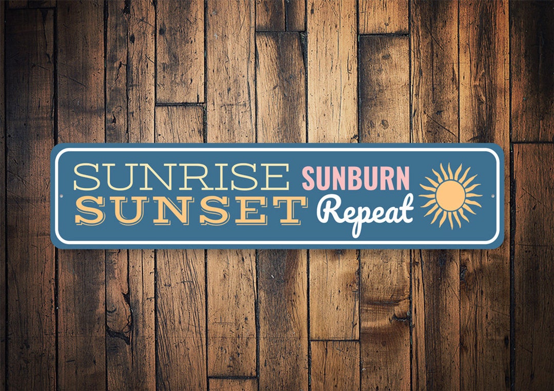 Funny Beach Brun Sign, Beach Sunburn Sign, Sunburn Humor, Funny Beach ...