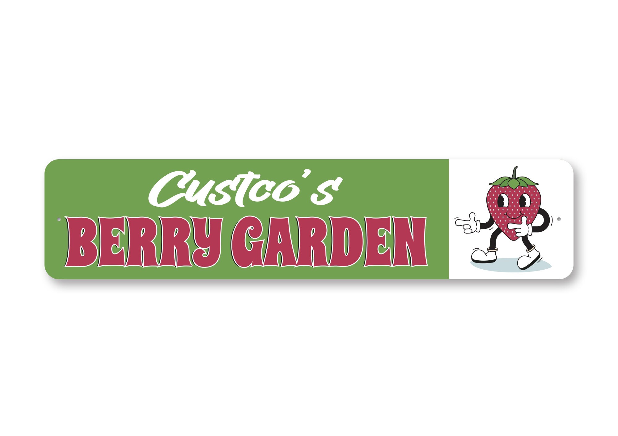 Custom Berry Garden Sign Berry Garden Decor for Garden - Etsy
