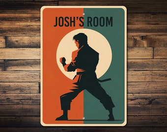 Personalized Karate Sign - Etsy